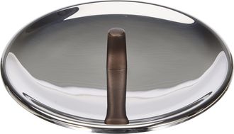 Alessi edo | PU200/20 Deckel aus Edelstahl, Edelstahl mit PVD-Beschichtung, braun