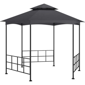 vidaXL Vidaxl - Belv&eacute;d&egrave;re avec parois 3,1x2,7 m Anthracite