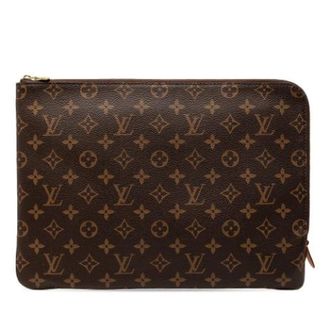 Louis Vuitton Pre-owned Toile sacs-louis-vuitton - Femme - Pre-owned - Brun - Taille: ONE Size