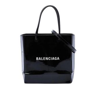 Balenciaga Pre-owned Logo Shopping Tote - - Pre-owned - Damen - Schwarzk - ONE SIZE