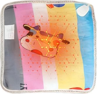 Generic Farbe zuf&auml;llig - Elektrisch beheizbares Sitzkissen, multifunktionales Sitzkissen f&uuml;r B&uuml;ro und Zuhause, Heizkissen, Sitzheizung elektrisch, Komfortkiss