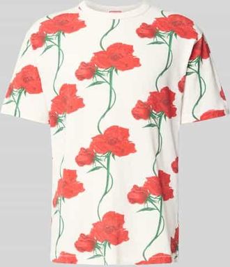 Kenzo T-Shirt mit floralem Allover-Print