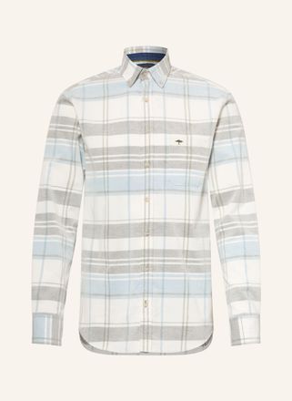 Fynch-Hatton Fynch-Hatton Cordhemd Regular Fit grau