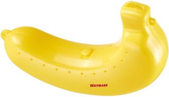 Westmark Bananendose - Praktische Premium-Bananenbox, robust & BPA-frei, perfekter Schutz für Unterwegs- 235 x 139 x 52 mm