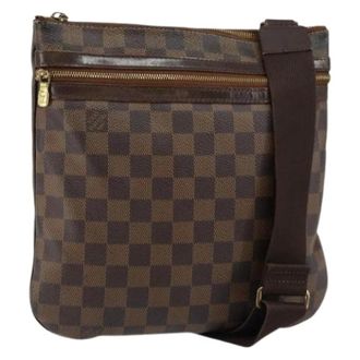 Louis Vuitton Sac bandouli&egrave;re en toile vintage Pre-owned - Femme - Pre-owned - Brun - Taille: ONE Size