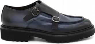 Doucal's Femme, Chaussures, Bleu, Taille: 42 EU Double Buckle Shoe