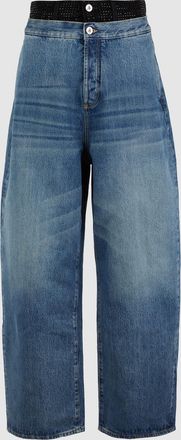 The Attico Pantalon Blue Black