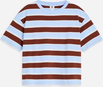 Arket Oversize-T-Shirt -Blau