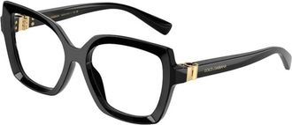 Dolce & Gabbana Femme, Accessoires, Noir, Taille: 55 MM Lunettes