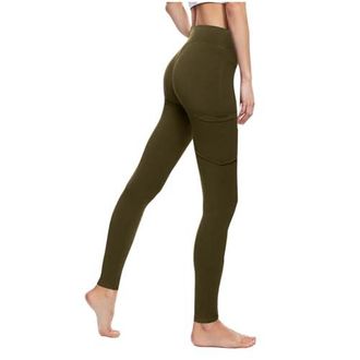Generic Legging extensible pour femme - Pour entra&icirc;nement, course &agrave; pied, gym, fitness, gym, taille haute - Contr&ocirc;le du ventre, Jn, XXL