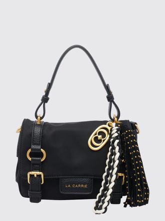 La Carrie Mini sac &agrave; bandouli&egrave;re Atena en nylon avec anse en cuir