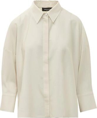 Fabiana Filippi Femme, Blouses et Chemises, Jaune, Taille: 36 FR Button Shirt