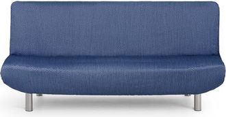 Eysa elastischer sofabezug 3 sitzer klick-klack blau Design Luz