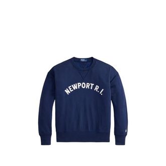 Polo Ralph Lauren Sweat imprim&eacute; en coton m&eacute;lang&eacute;