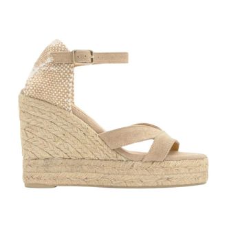 Castaner Femme, Chaussures, Beige, Taille: 41 EU Bruna Wedge Espadrille
