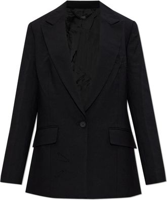 AllSaints Femme, Vestes, Noir, Taille: 38 FR Ottie Blazer