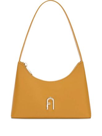 Furla mini sac porté épaule Diamante à logo - Jaune