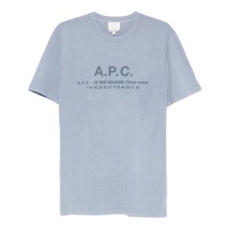 A.P.C. T-Shirts - - Tops - Herren - Blau - 2XL