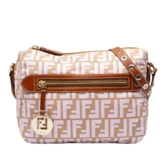Fendi Pre-owned Canvas Crossbody Bag - - Pre-owned - Damen - Braun - ONE SIZE