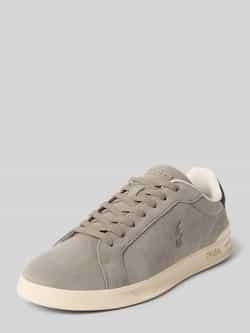 Polo Ralph Lauren Low Top Sneaker aus echtem Rindsvelours