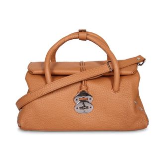 Zanellato Femme, Sacs, Brun, Taille: ONE Size Dotta Small Tote