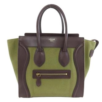 Celine Pre-owned Canvas Handtasche - - Pre-owned - Damen - Braun - ONE SIZE