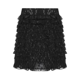 Essentiel Femme, Jupes, Noir, Taille: 38 FR Indianapolis Mini Skirt