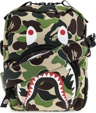 A Bathing Ape A Bathing Ape, Homme, Sacs, Vert, Taille: ONE Size Sac Bandouli&egrave;re Avec Imprim&eacute;