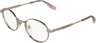 Karl Lagerfeld KL369 773 Lunettes pour homme Or rose/nude 51/21/140