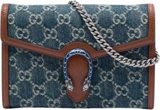 Gucci Sac bandouli&egrave;re Dionysus Pre-owned - Femme - Pre-owned - Bleu - Taille: ONE Size