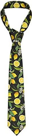 Generic Cravate Motif De Citron &Eacute;troit Cravates Confortable Cravates Homme Pour C&eacute;l&eacute;brations Accessoires Remise De Dipl&ocirc;me