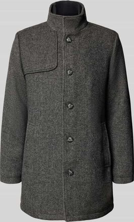 Lerros Regular Fit Kurzmantel mit Stehkragen