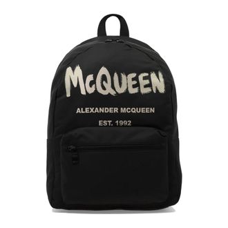 Alexander McQueen Schwarze Eimer Tasche & Rucksack - - Bags - Herren - Schwarzk - ONE SIZE