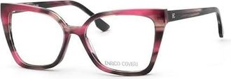 Enrico Coveri Lunettes de vue, ECV183, montures de vue femme, adapt&eacute;es &agrave; tous les types de lentilles
