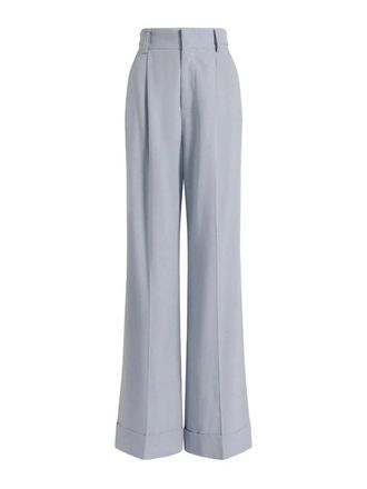 Alberta Ferretti Pantalons D&eacute;contract&eacute;s - Bleu Clair