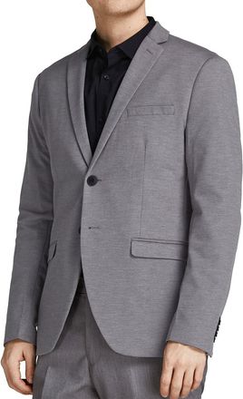 Jack & Jones Herren Jprfranco Blazer Noos Business Jacke, Light Grey Melange, 52 EU