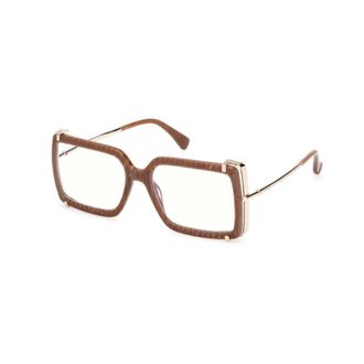 Max Mara unisex, Accessoires, Jaune, Taille: 55 MM Mm5155-B Optical Frame