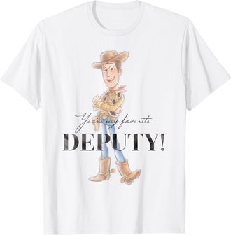 Disney 100 and Pixars Toy Story Woody My Favorite Deputy T-Shirt