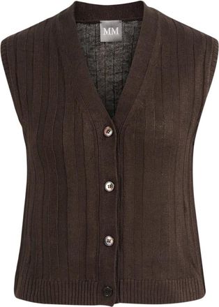 Max Mara Femme, Vestes, Brun, Taille: 40 FR Mmlranghi Vest