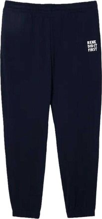 Lacoste Rene Did It First Jogginghosen f&uuml;r Herren (Dunkles Marineblau)