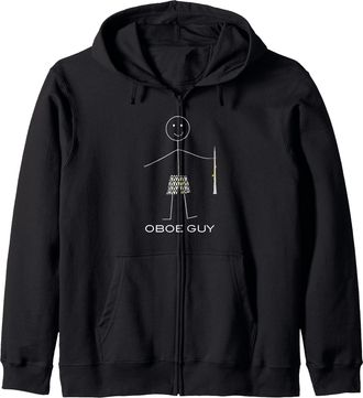 Whyitsme Design Lustige Herren Oboe, Junge Musiker Geschenke Kapuzenjacke