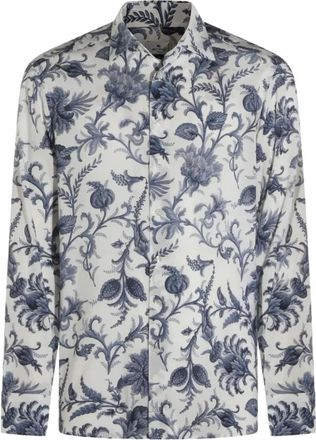 Etro Homme, Chemises, Bleu, Taille: 2XL Chemises