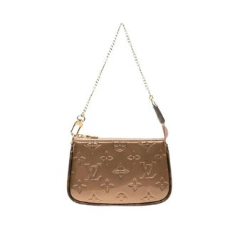 Louis Vuitton Pre-owned Sac pochette Monogram Vernis - Femme - Pre-owned - Jaune - Taille: ONE Size