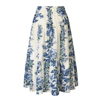 Lollys Laundry MorningLL Midi-Rock - - Skirts - Damen - Blau - L