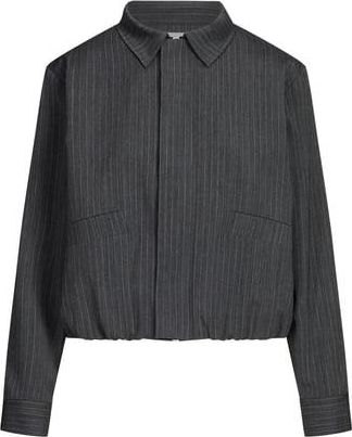 Saison 1865 Veste courte Badri en laine m&eacute;lang&eacute;e
