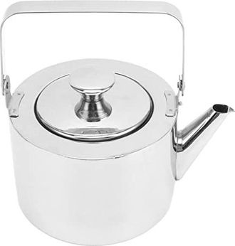 CHICIRIS Haofy Bouilloire &agrave; th&eacute; en Acier Inoxydable 2,5 L avec Passoire Int&eacute;gr&eacute;e pour Toutes les Cuisini&egrave;res - Th&eacute;i&egrave;re Sifflante avec Poign&eacute;e R&eacute;sistante &agrave; la C