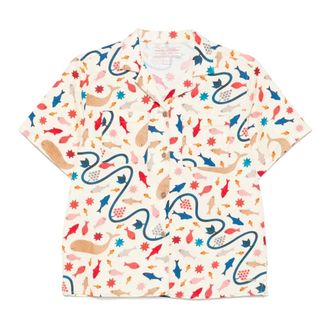 Filson Kurz&auml;rmeliges Twill Camp Shirt - - Blouses & Shirts - Damen - Mehrfarbig - L