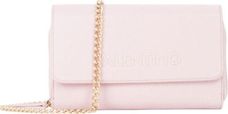 Valentino Rised Re Wallet With Shoulder Strap Cipria