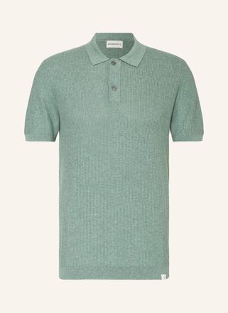 Nowadays Nowadays Strick-Poloshirt gruen