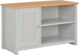 vidaXL TV-Schrank Grau 95x39x58 cm Vidaxl